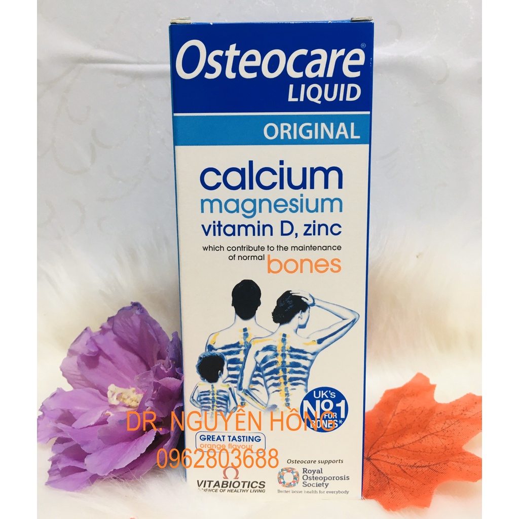 Vitabiotics Osteocare liquid canxi UK - Canxi nước Osteocare của Anh - dạng nước 200ml | Shopee ...