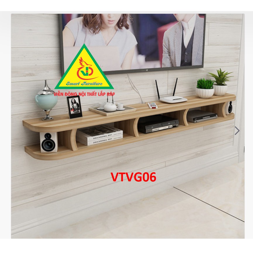 Kệ Ti Vi Treo Tường Trang Trí VTVG06 - Nội Thất Lắp Ráp Viendong Adv ...