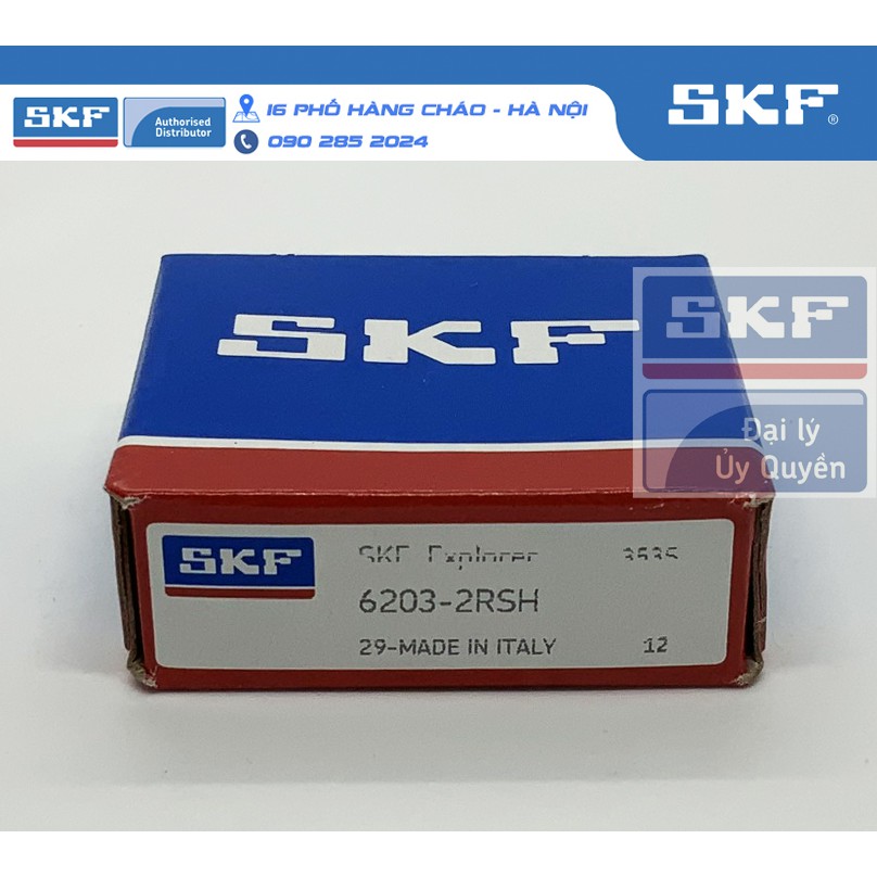 VÒNG BI SKF 6203- 2RSH/C3 chính hãng | Shopee Việt Nam