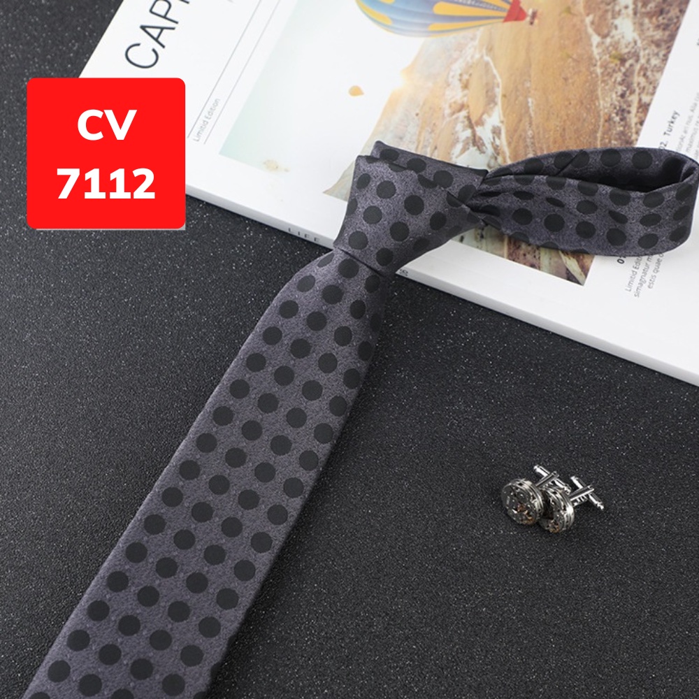 Cravat Nam cỡ trung 7cm cao cấp nhiều mẫu lựa chọn, cà vạt chú rể ...
