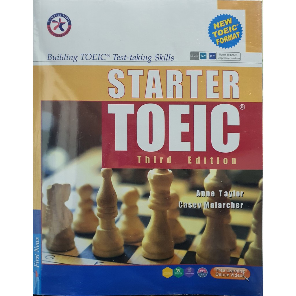 Sách - Starter Toeic Third Edition ( Quét Mã QR Tải File Nghe ) | Shopee Việt Nam