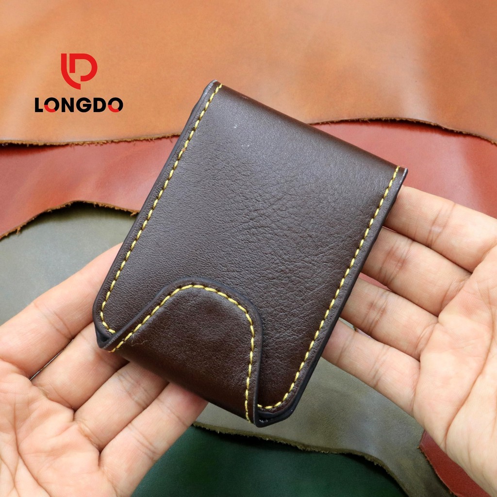 [Mã FABTS2308 giảm đến 30k đơn từ 99k] Ví mini nam da bò thật thương ...