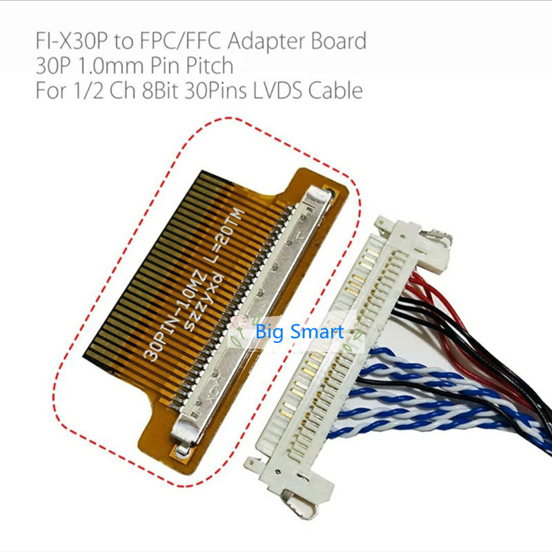 1 Chiếc LVDS Adapter Giao Diện 30pin Bảng Chuyển Đổi FI-X30P Sang 30P FPC / FFC Adapter Board ...