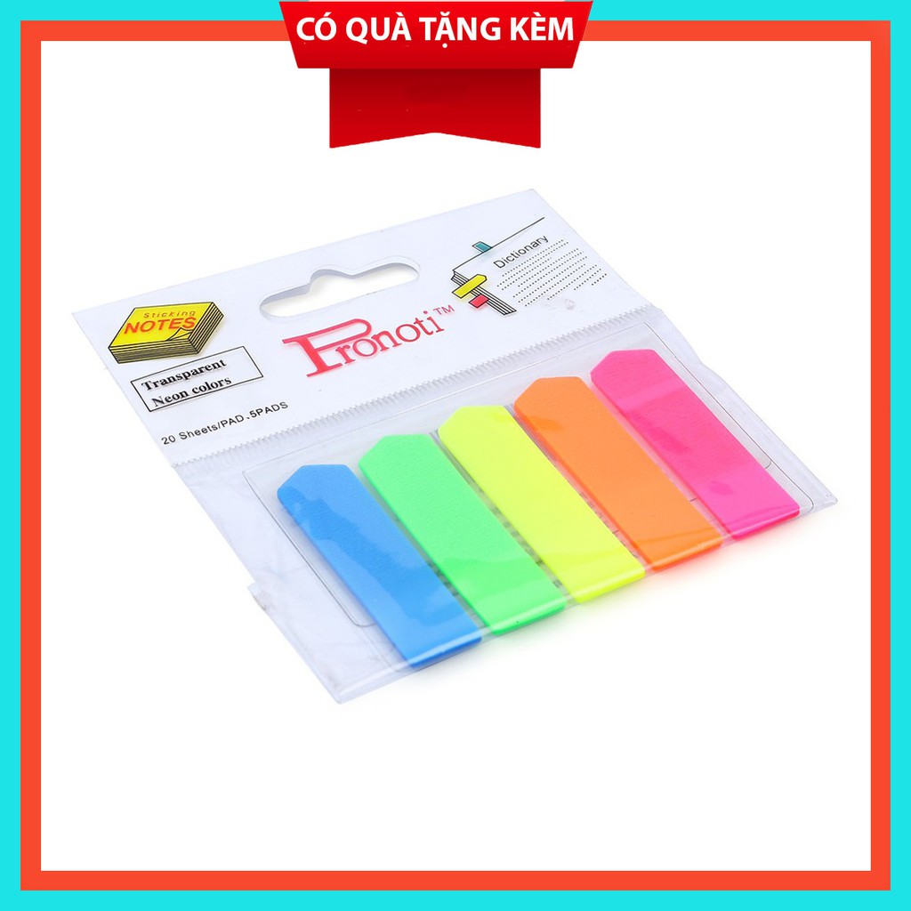Note trình Ký 5 Màu Nhựa Pronoti | Shopee Việt Nam