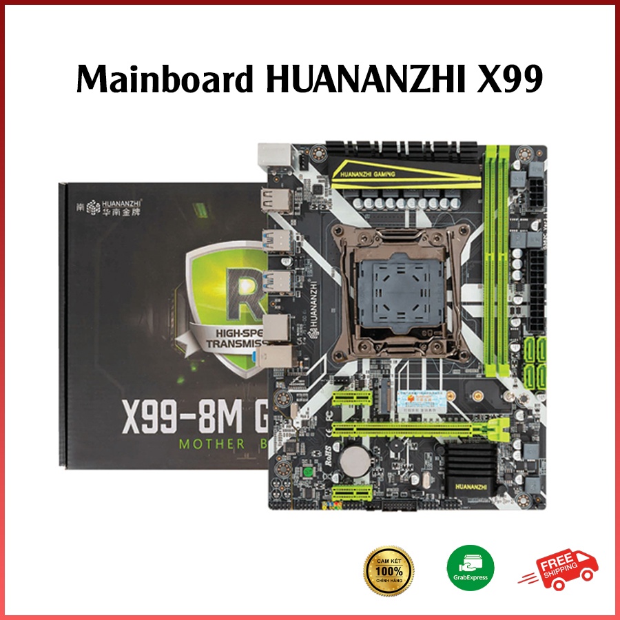 Mainboard HUANANZHI X99 - 8M Gaming (Intel X99, LGA 2011-3, ATX, 2 Khe ...