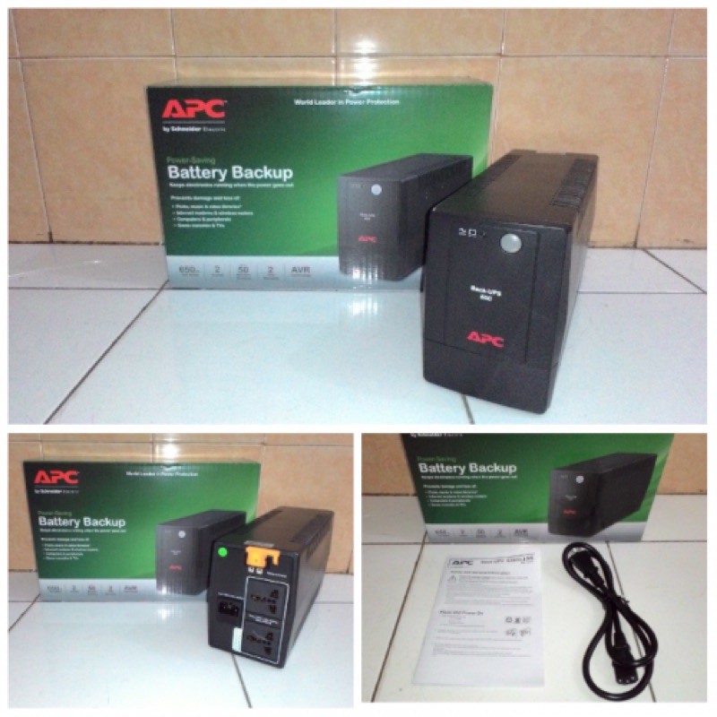 Bộ Lưu Điện APC 650VA/325Watts ( BX650LI-MS ) . Chưa ắc Quy | Shopee ...