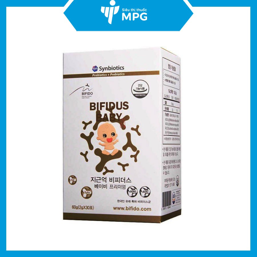 MEN VI SINH BIFIDUS BABY (30 Gói x 2g) | Shopee Việt Nam