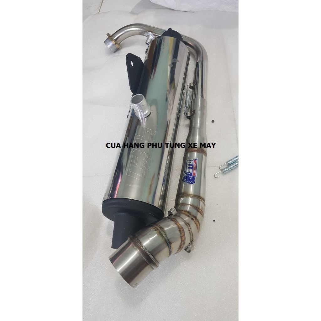 Pô CBR REDLEO - kèm cổ 2 khúc form STB xe EX135 - EX150 - WINNER150 ...