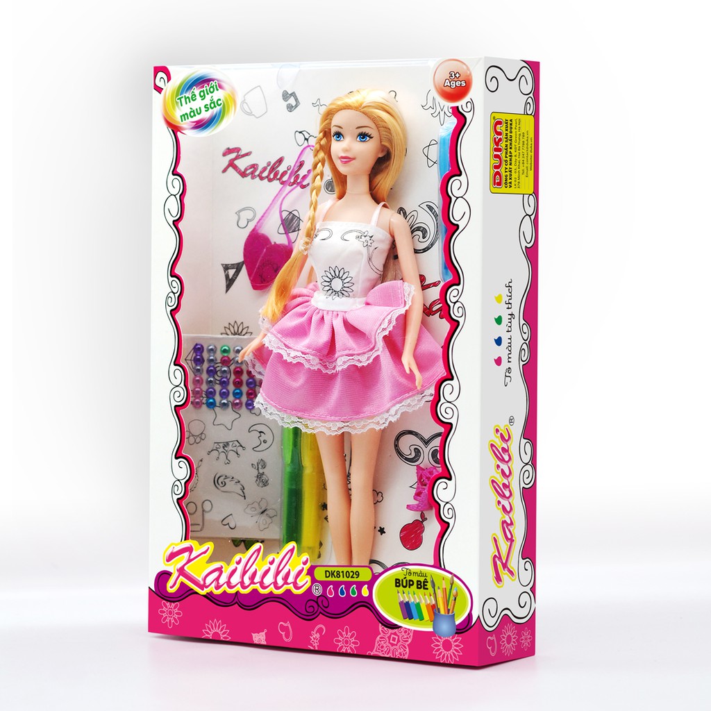 Kaibibi - Tô Màu Búp Bê Duka DK81029 - MLB | Shopee Việt Nam