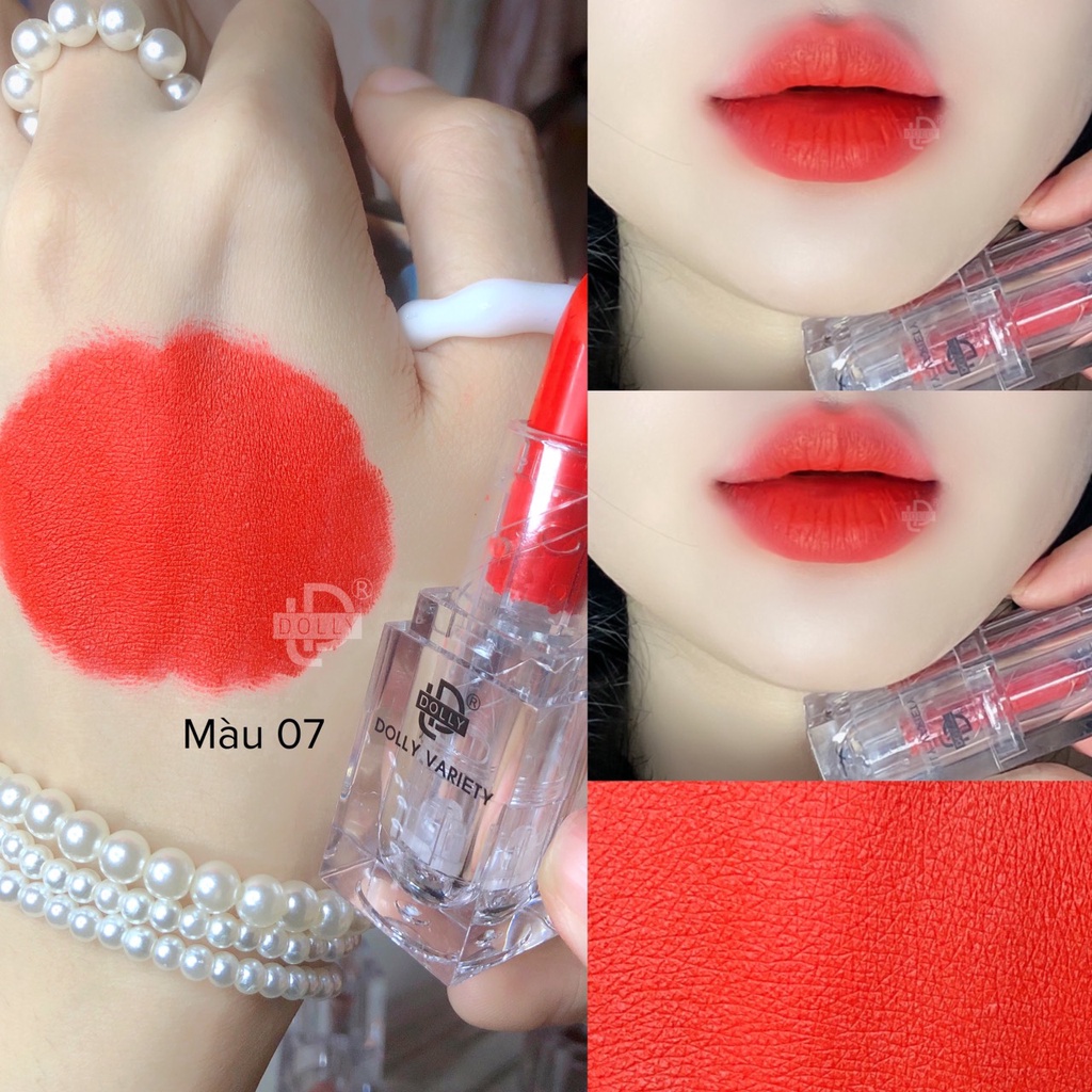 Son Sáp DOLLY siêu lì, mượt môi, dưỡng ẩm - Son Thỏi DOLLY | Shopee ...