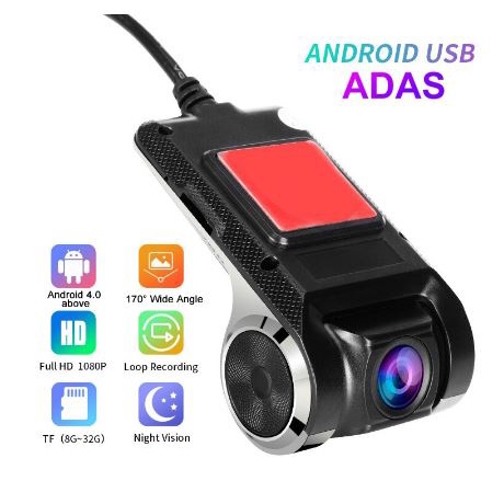 Bộ Camera Hành Trình Ô Tô Camera U2 Pro Tích Hợp Màn Hình Android Sắc ...