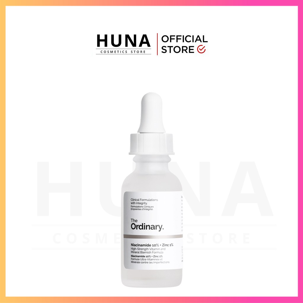 SERUM NGĂN NGỪA MỤN, SÁNG DA NIACINAMIDE 10% + ZINC 1% THE ORDINARY 30ml 60ml | Shopee Việt Nam