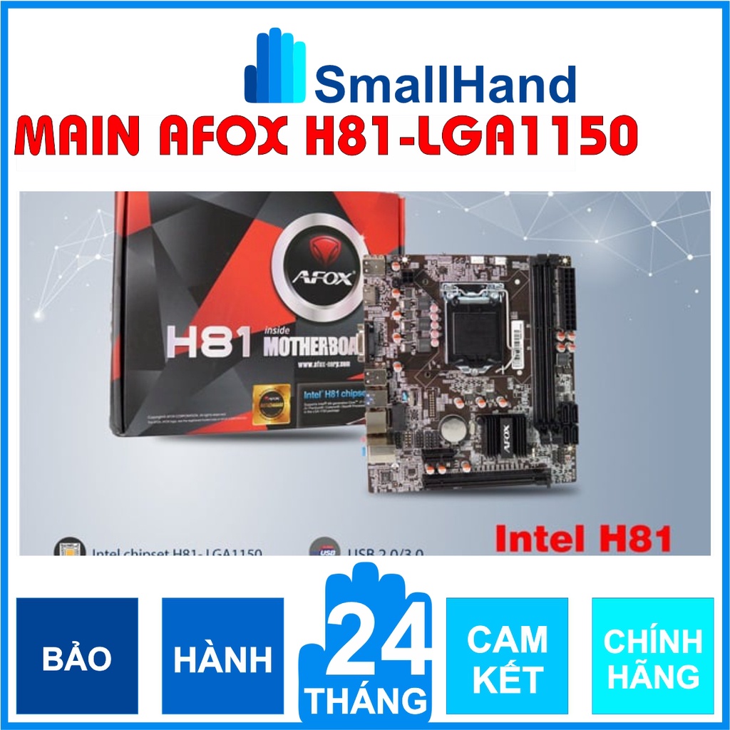 Mainboard – Bo mạch chủ PC | Main Afox H81 | LGA1150 hỗ trợ chip Intel ...