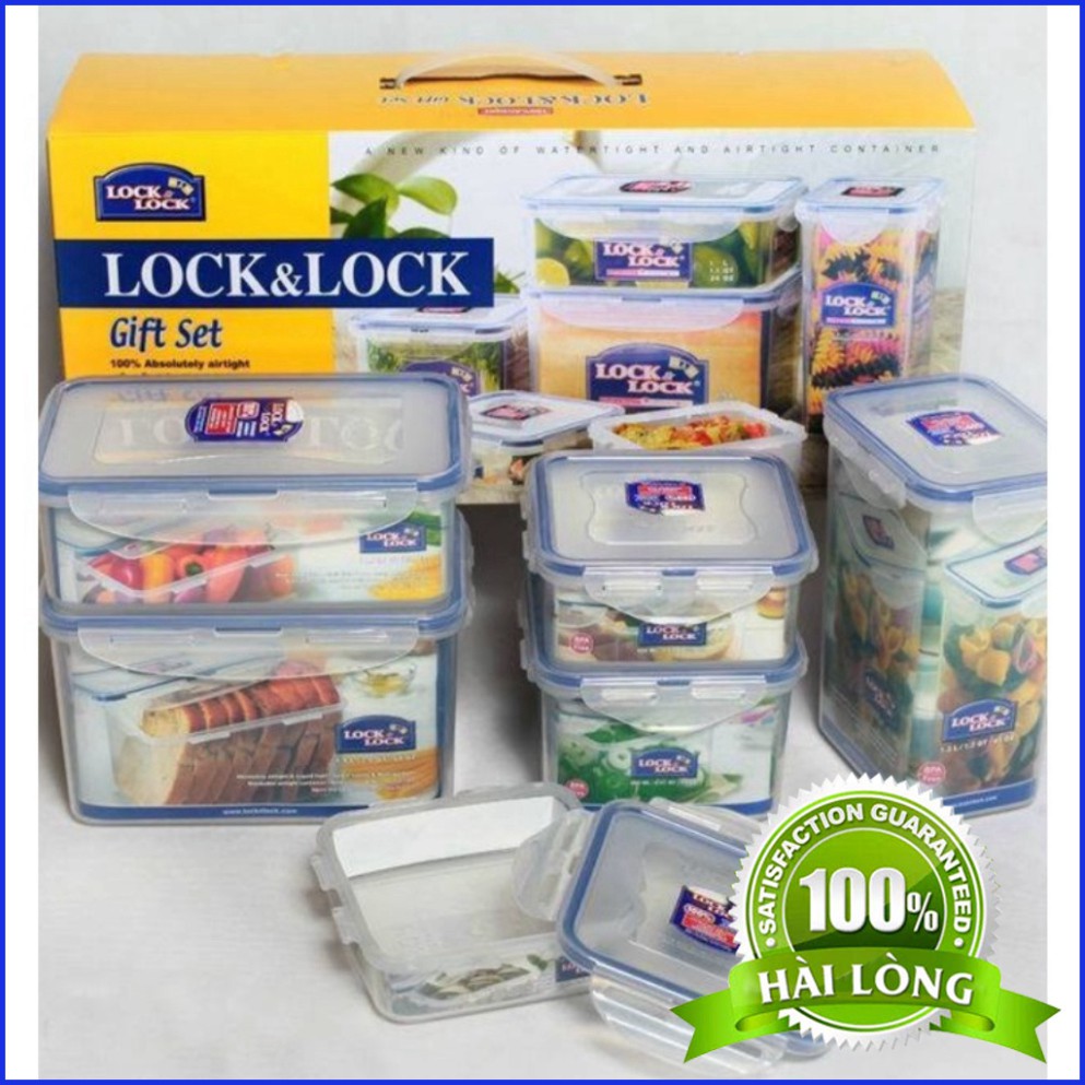 Bộ hộp nhựa LOCK&LOCK 6 hộp đủ kích thước, đáp ứng mọi nhu cầu (CHÍNH HÃNG) | Shopee Việt Nam