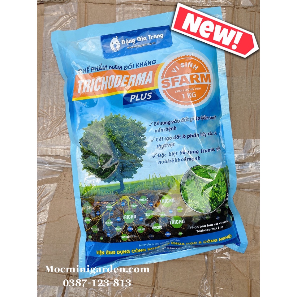 (Nhiều Quy Cách) Trichoderma Sfarm - Nấm Đối Kháng | Rễ Tuyến Trùng ...