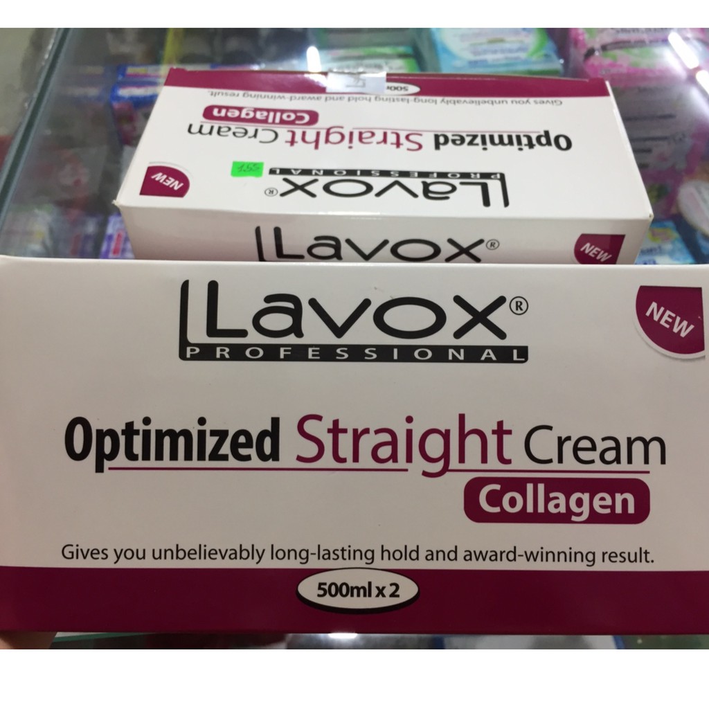 LAVOX Duỗi tóc siêu nhanh siêu mạnh collagel 500mlx2 | Shopee Việt Nam