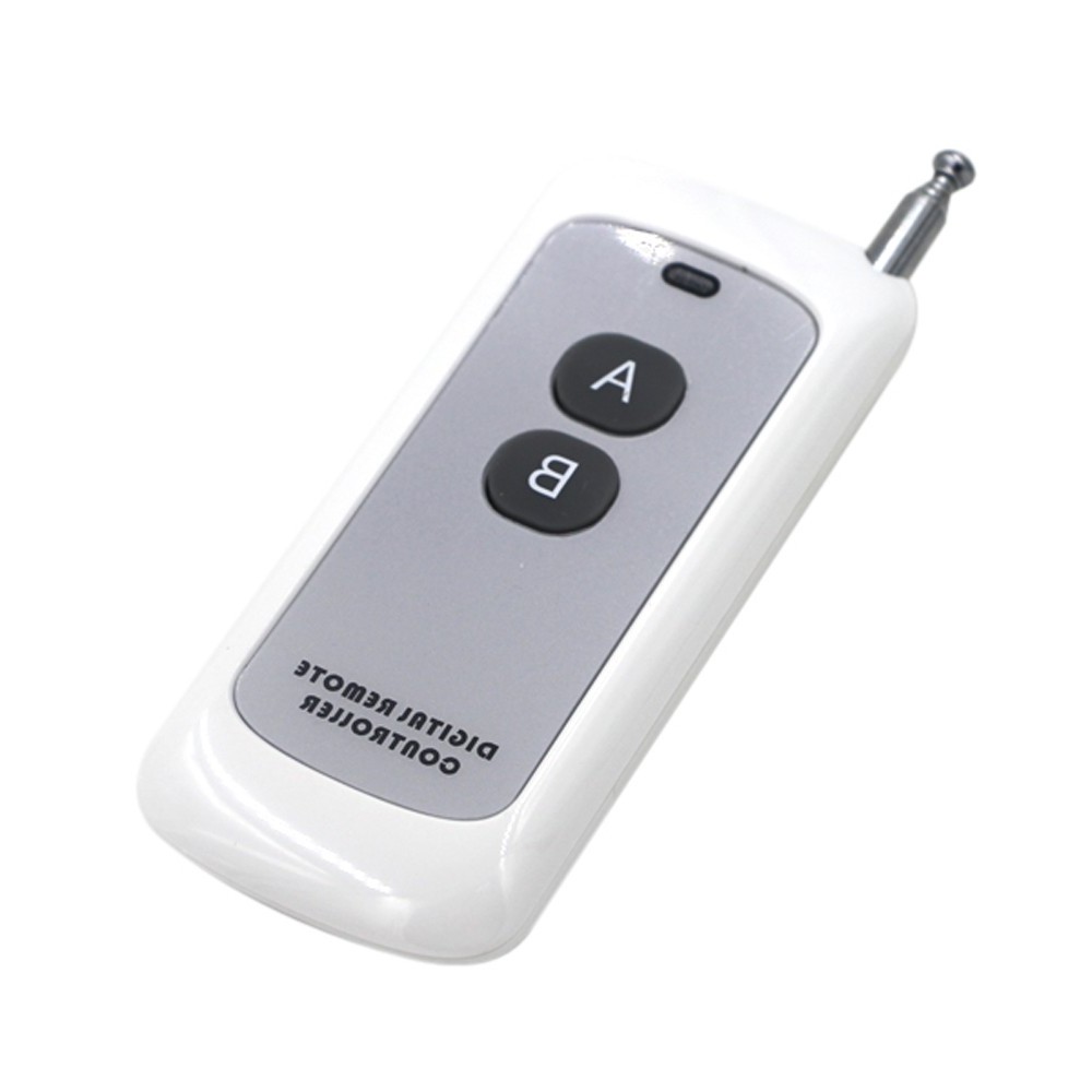 REMOTE 2 NÚT TRẮNG (2 KEY REMOTE RF CONTROL) | Shopee Việt Nam
