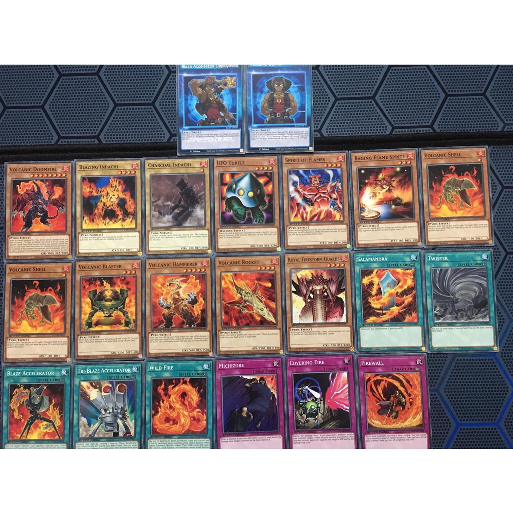Bộ bài Speed Duel GX (uk): Duel Academy - Volcanic chính hãng konami ...