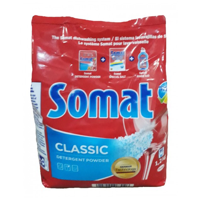 Gói bột dùng chén/ly cho máy - HEKEL Somat Classic Detergent Powder 1 ...