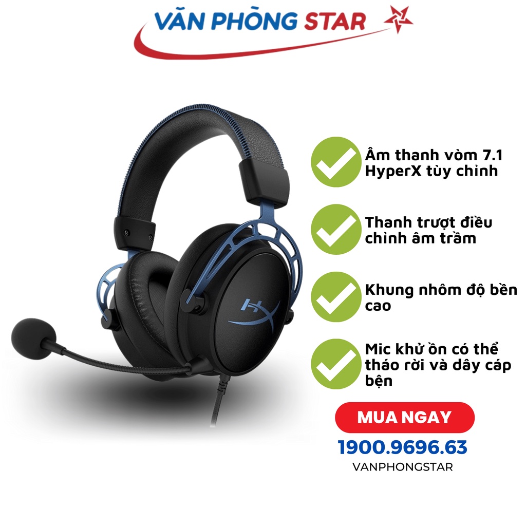 Tai nghe HP HyperX Cloud Alpha S | Shopee Việt Nam
