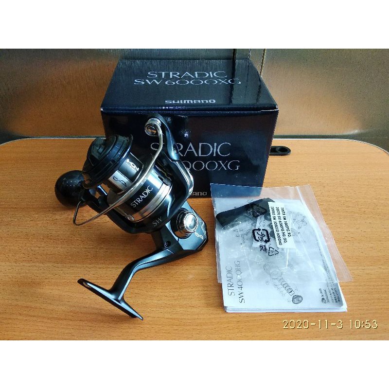 Máy Câu Cá Shimano 2020 Stradic SW 6000XG - Máy Đứng | Shopee Việt Nam
