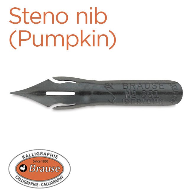 [TAIPOZ] - Ngòi Viết Calligraphy Brause Steno (Pumpkin) | Shopee Việt Nam