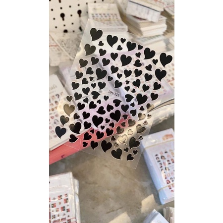 Sticker hình trái tim - Phụ kiện đồ nail | Shopee Việt Nam