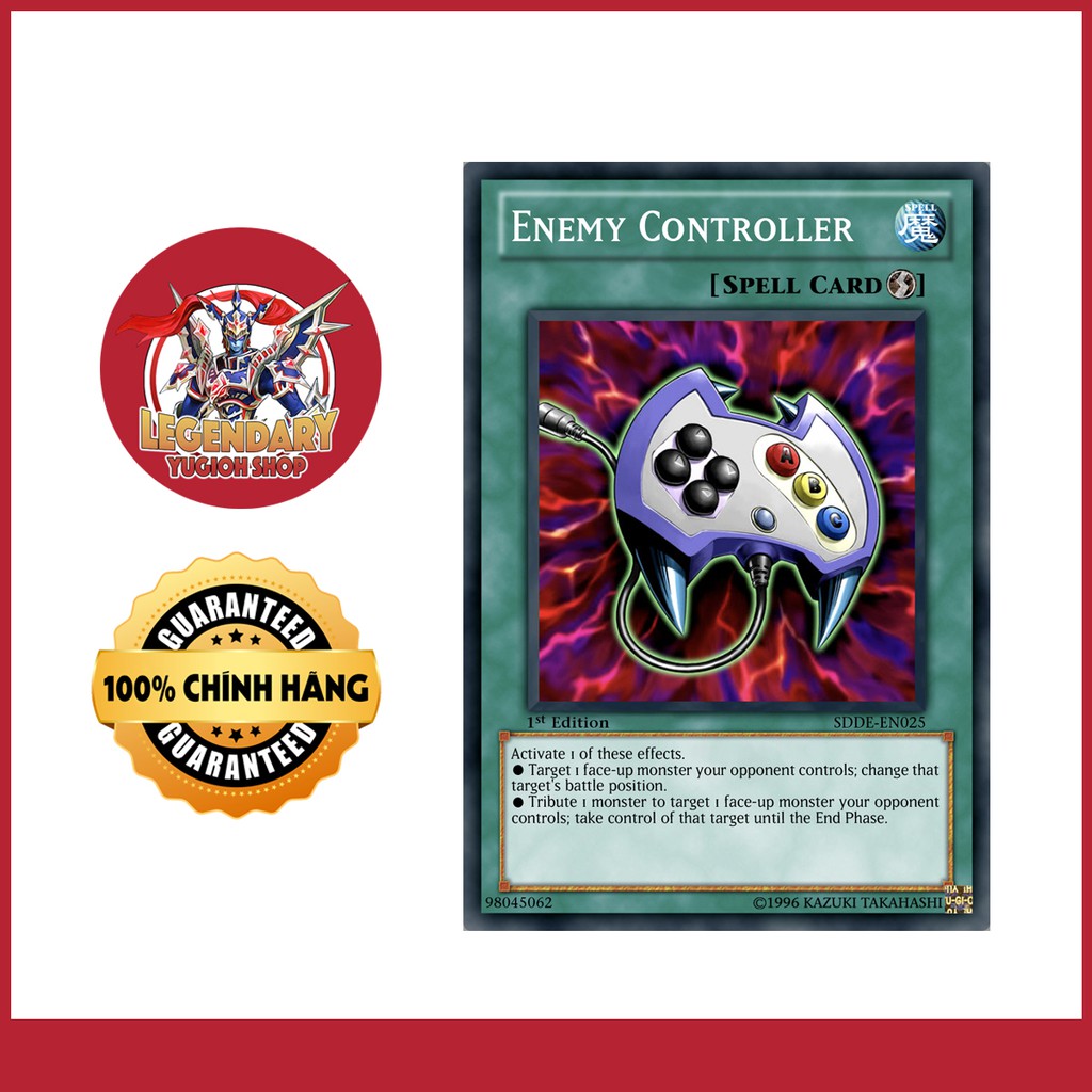 [Thẻ Bài Yugioh Chính Hãng] Enemy Controller | Shopee Việt Nam