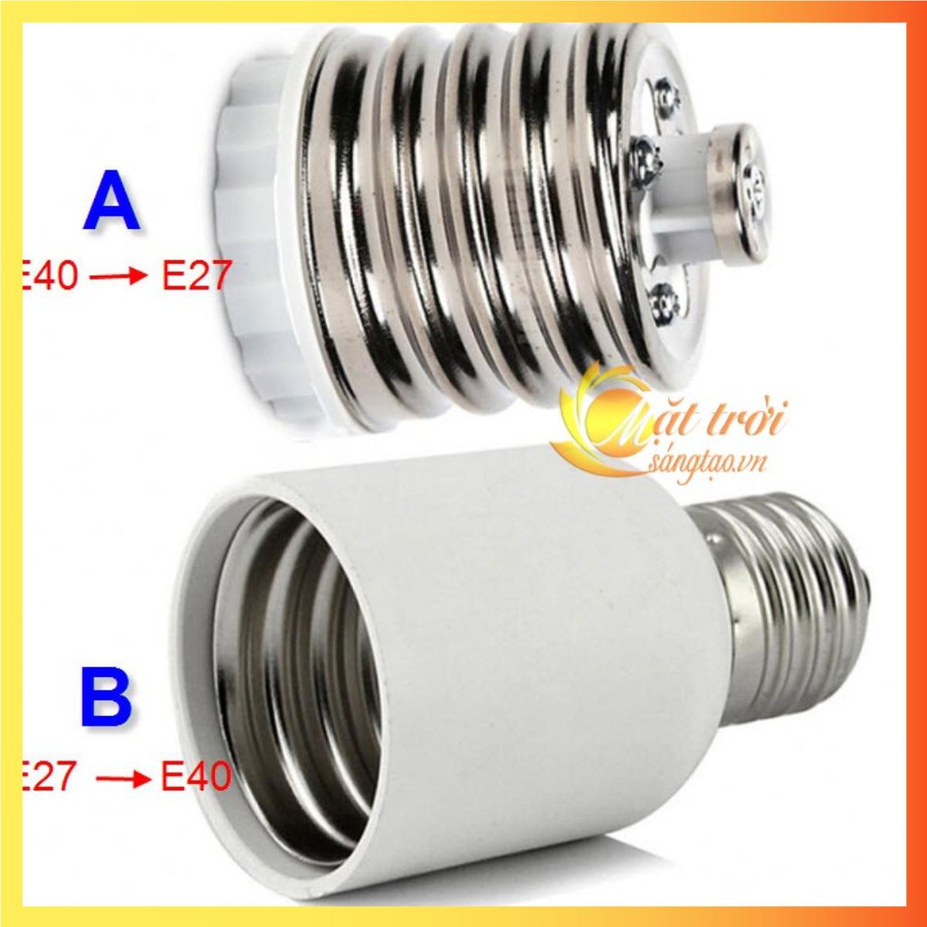 Đầu chuyển đổi đui xoáy E40-E27 | Shopee Việt Nam