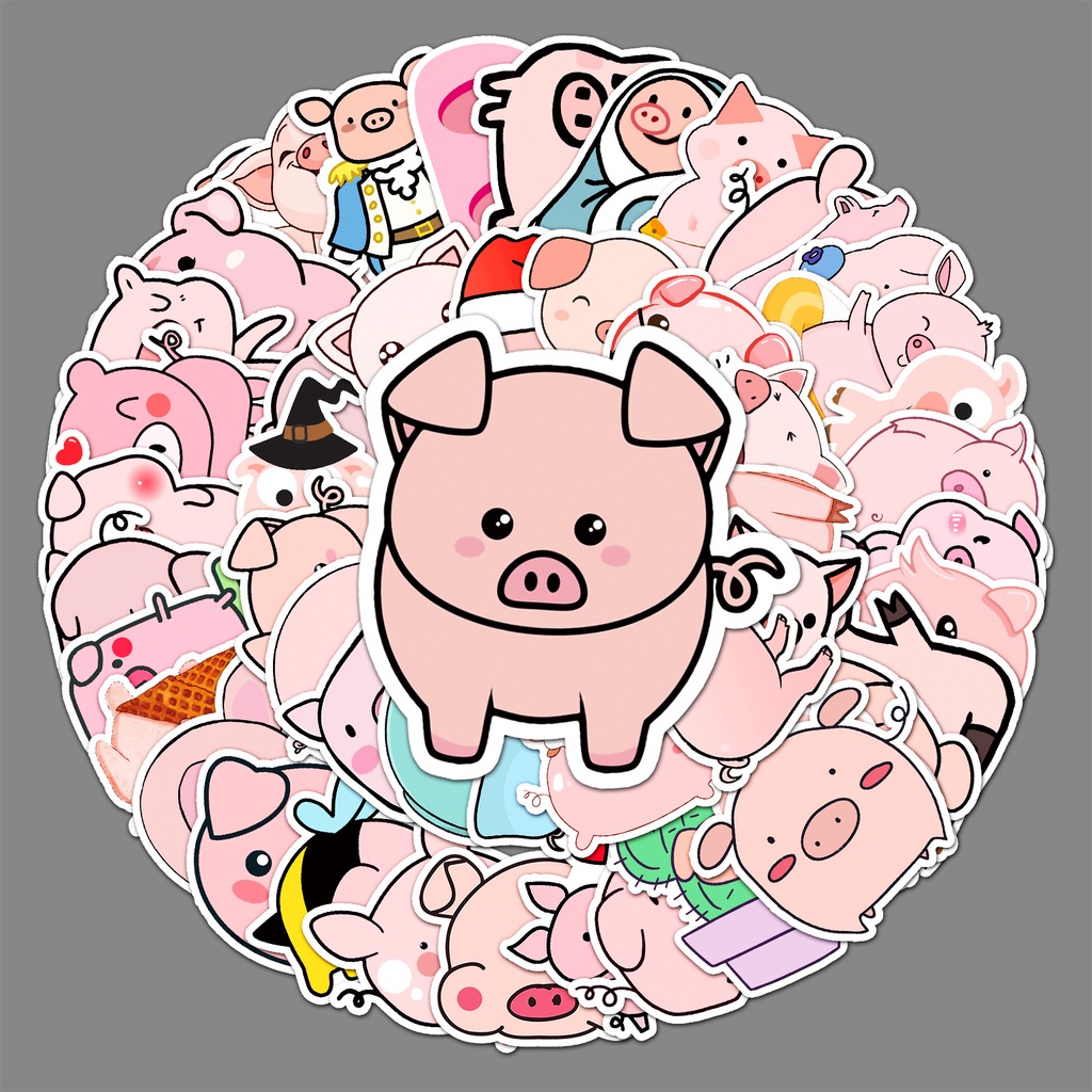 51 Mếng Sticker dán nón bảo hiểm,vali chất liệu chống thấm nước - Con ...