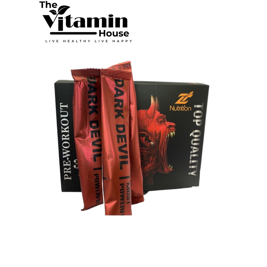 PRE WORKOUT SAMPLE DARK DEVIL - GÓI DÙNG THỬ TĂNG SỨC MẠNH | Shopee ...