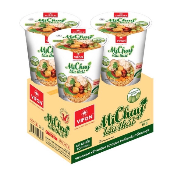 Mì Chay Lẩu Thái Vifon - Mì ly 67g | Shopee Việt Nam
