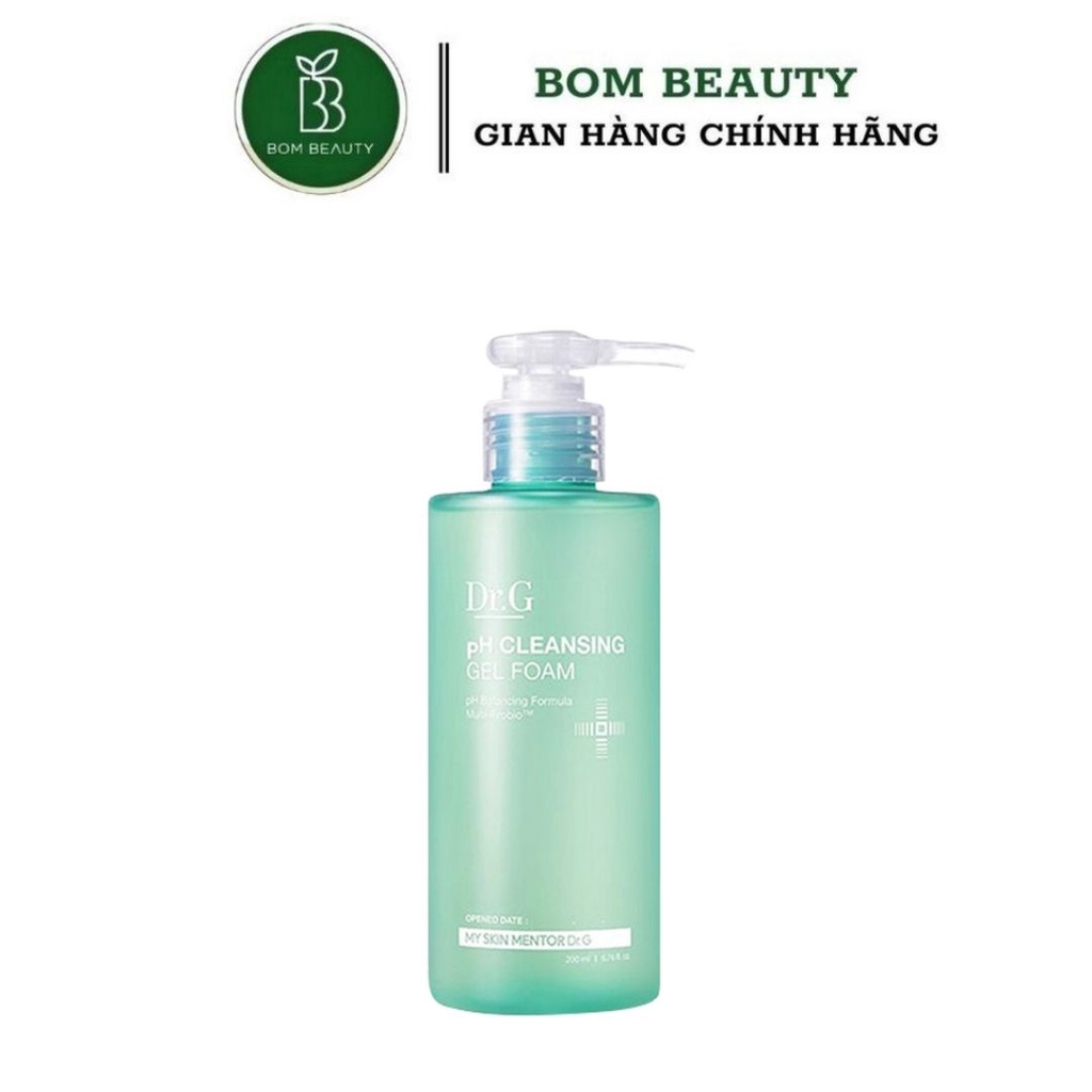 Sữa Rửa Mặt Dạng Gel Dịu Nhẹ Dr.G Drg pH Cleansing Gel Foam 200ml ...