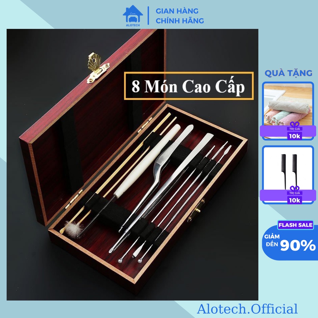 Bộ Lấy Ráy Tai Đa Năng 8 Món Chuyên Dụng Cho Salon - Bộ Ngoáy Ráy Tai 8 ...
