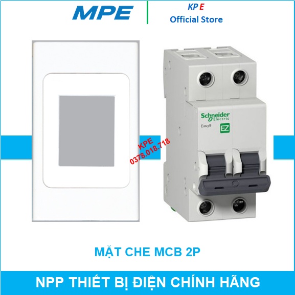 MPE MẶT DÙNG CHO CB MCB ÁT APTOMAT ÁP TÔ MÁT 1 PHA 2P TÉP ĐÔI 2 CỰC AMCB2N CHÍNH HÃNG, GIÁ RẺ ...