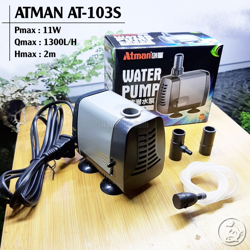 Bơm Atman AT-103S – Máy bơm mini 11W, 1300L/h siêu êm, tiết kiệm điện ...