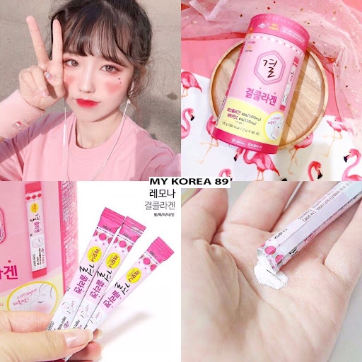 Bột uống Collagen Lemona Gyeol Nano Collagen Powder Lemon Hàn Quốc Hộp ...