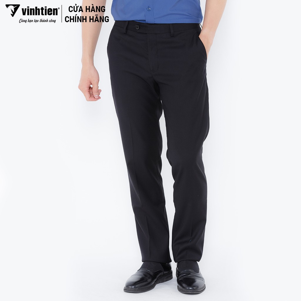 Quần Tây 0Ly Trơn Classic 499 Vĩnh Tiến - Đen | Shopee Việt Nam