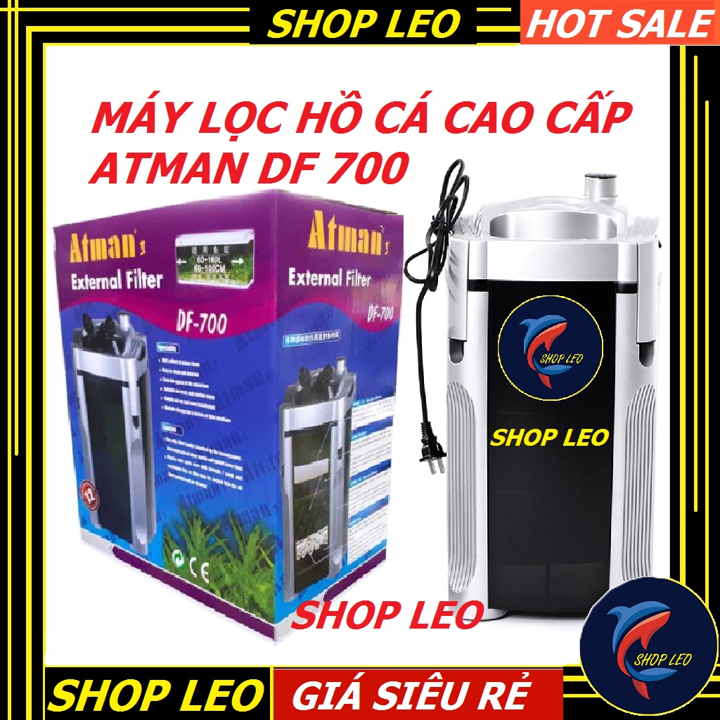 Máy lọc Atman DF 700 - Lọc thùng Df700 cho bể cá - External Filter DF ...