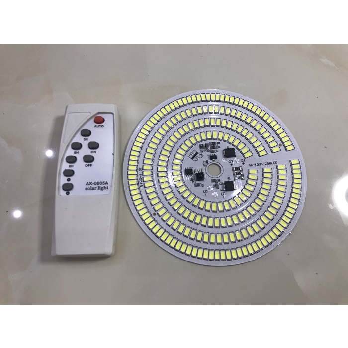 Led năng nượng mặt trời tròn 258 Led KÈM ĐIỀU KHIỂN | Shopee Việt Nam