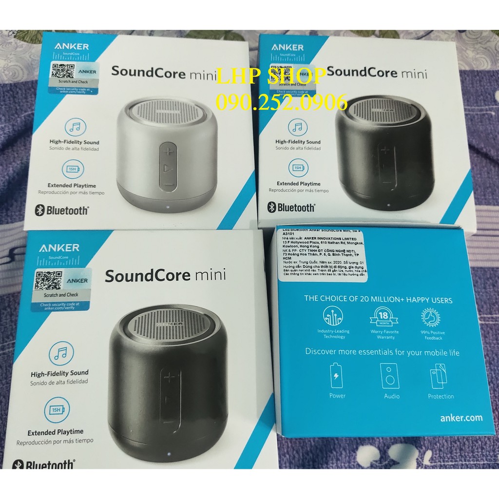 Loa Bluetooth Anker Soundcore Mini - A3101 - Hàng Chính Hãng | Shopee ...
