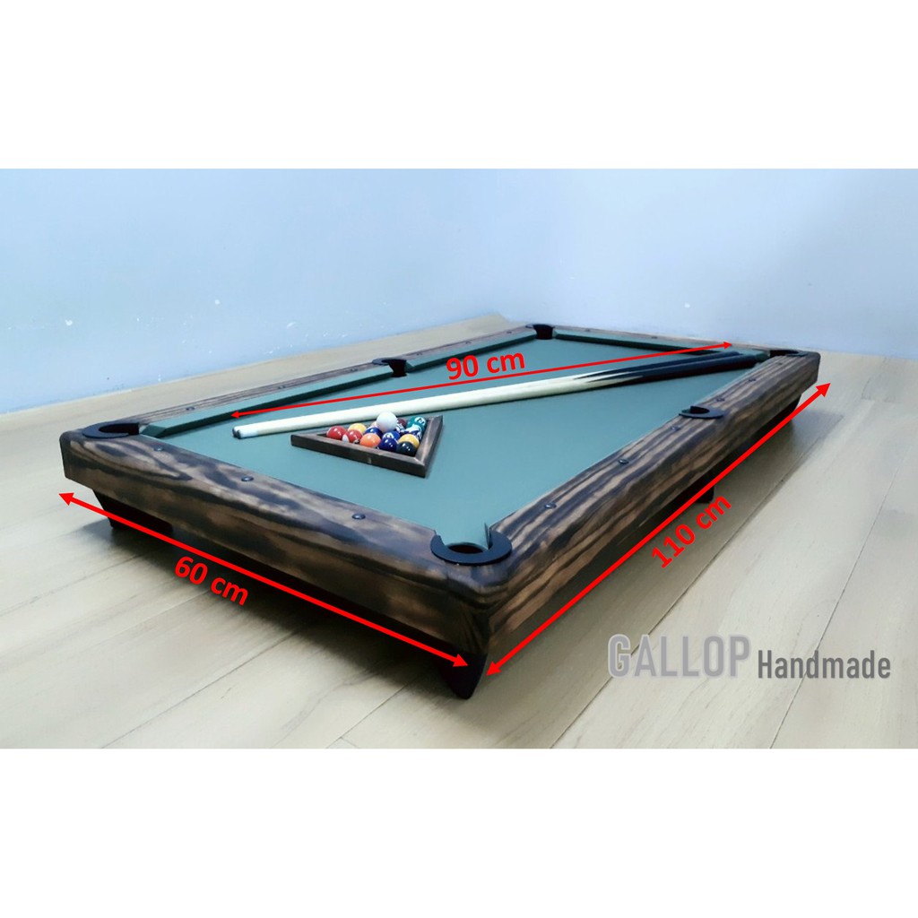 Bàn bida mini 110*60cm, bi 25mm, không chân - bàn bi-a người lớn size ...