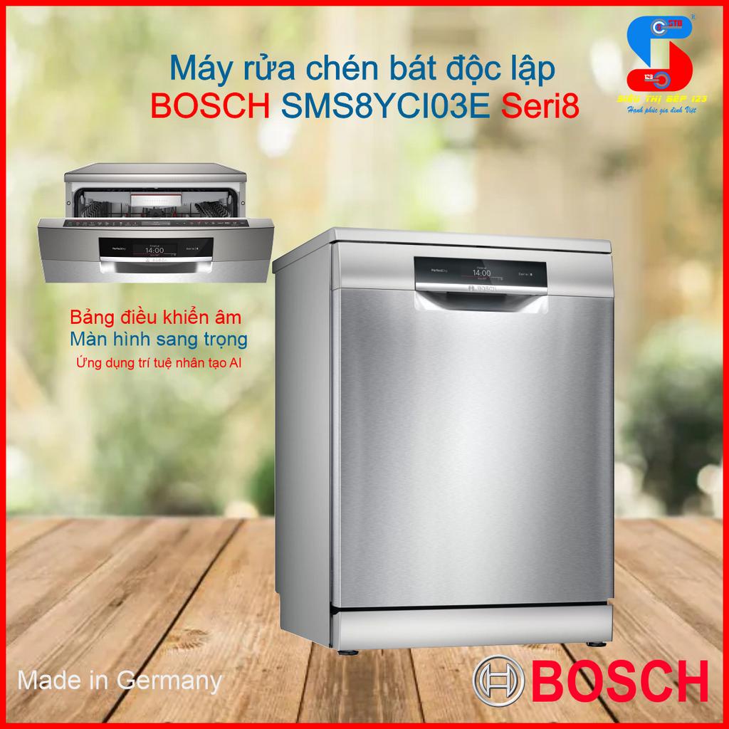 Máy rửa bát Bosch SMS8YCI03E seri8 14 bộ là dòng máy ca cấp nhất hiện ...