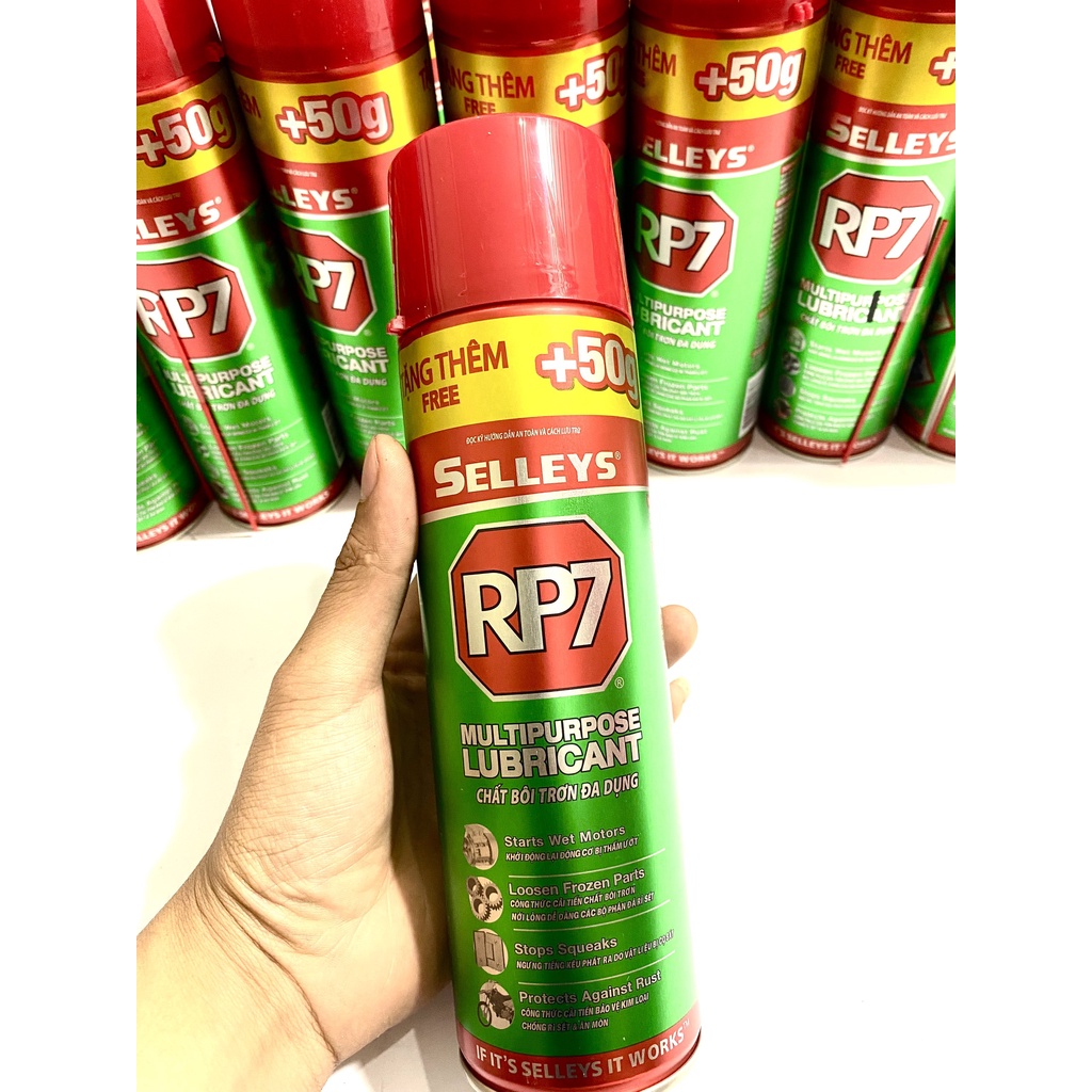 Chai Xịt Chống Rỉ Sét Và Bôi Trơn Selleys RP7 350g | Shopee Việt Nam