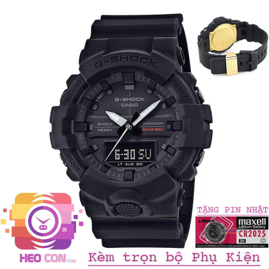 Đồng hồ thể thao Nam Nữ G-Shock GA-835-1ADR Đen Mờ Phiên Bản Kỷ Niệm 35 ...