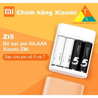 Bộ sạc pin AA - AAA ZMI ZI5/ZI7 PB401 chính hãng Xiao BH3 | Shopee Việt Nam