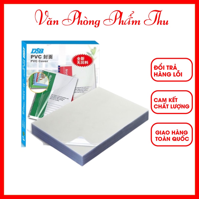 Bìa Kiếng A4, Bìa Mica A4 Dày 1.5mm Trong. Chuyên Dùng Đóng Sổ Sách Tài ...