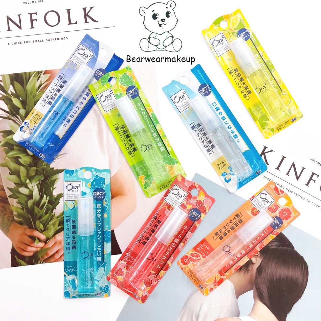 XỊT THƠM MIỆNG SUNSTAR ORA2 6ML NHẬT BẢN | Shopee Việt Nam