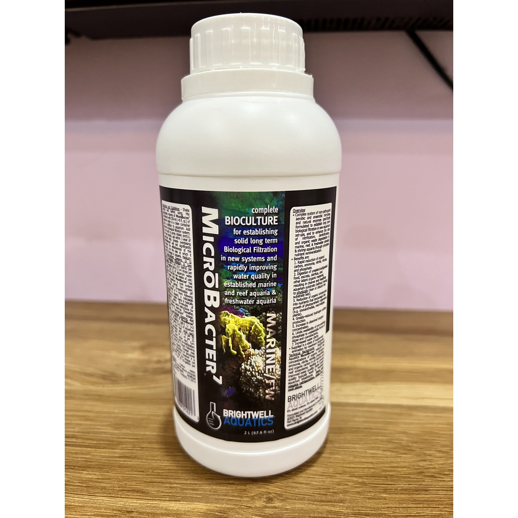 VI SINH MICROBACTER7- Brightwell Aquatics - Vi sinh khử N, P cực mạnh ...