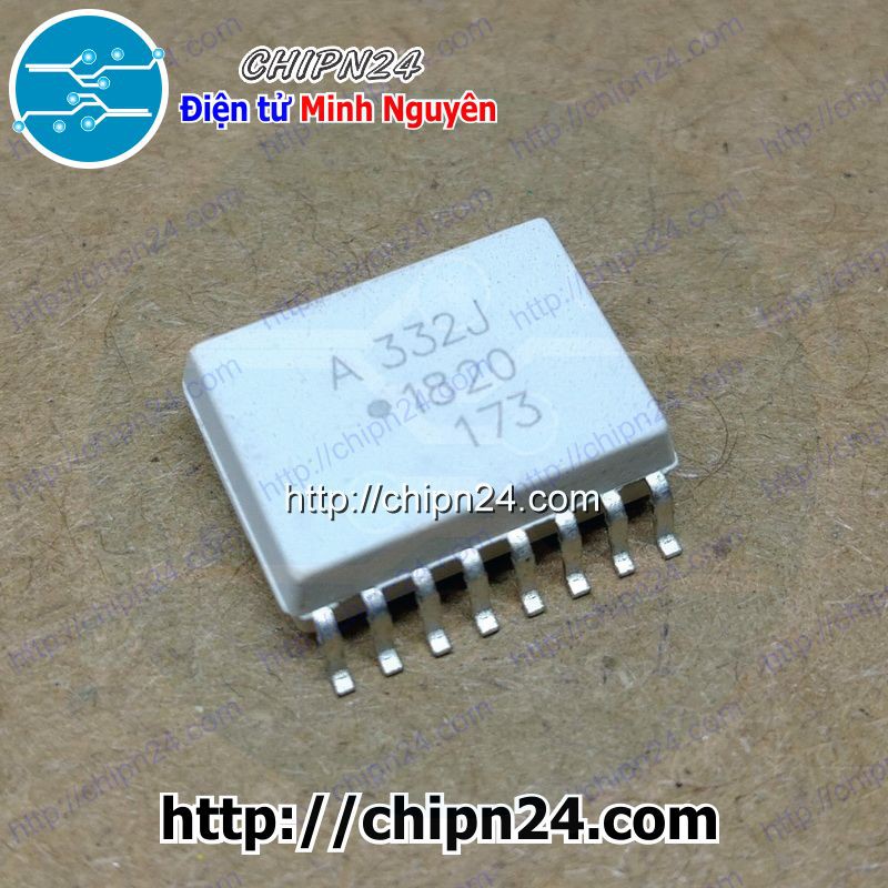 [1 CON] (SOP) IC Dán A332J SOP-16 Trắng (SMD) (HCPL-332J HCPL-A332J ACPL-332 A332) | Shopee Việt Nam